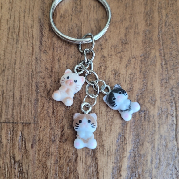 Accessories | New Cute Mini Cat Keychain | Poshmark